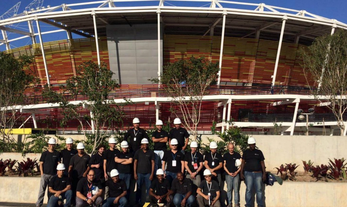 Obra e Operação da arena Olímpica de Tênis - PD7 technology